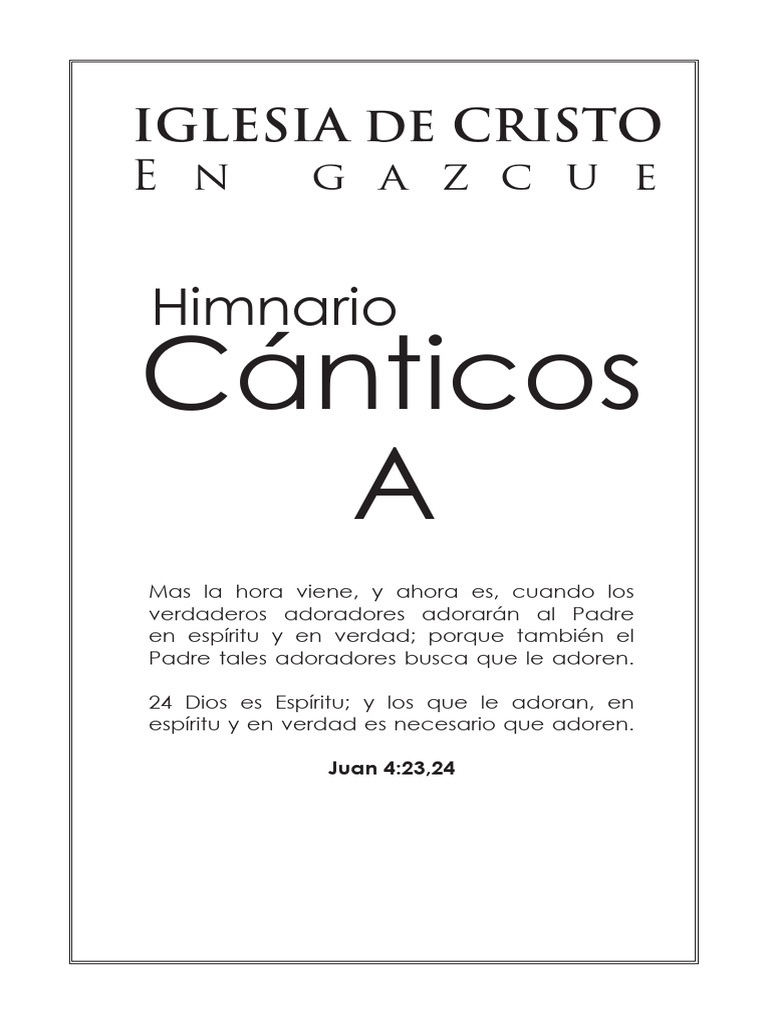Himnario | PDF | Cristo (título) | Amor
