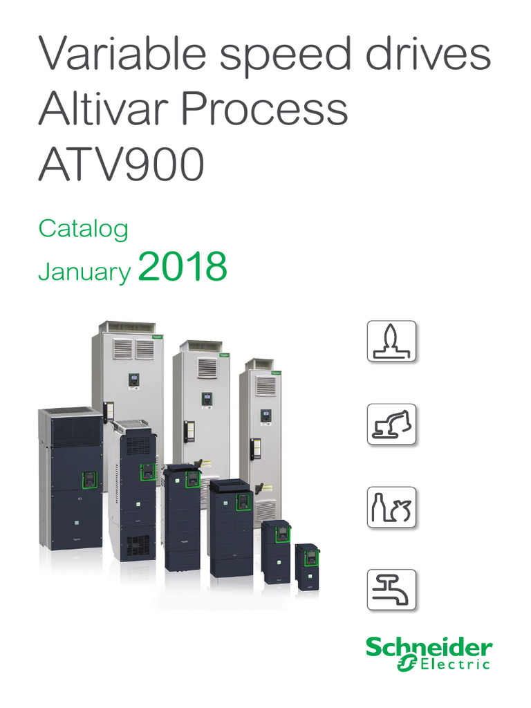 ATV900 Catalogue 2018_EN | PDF | Electric Motor | Programmable Logic ...