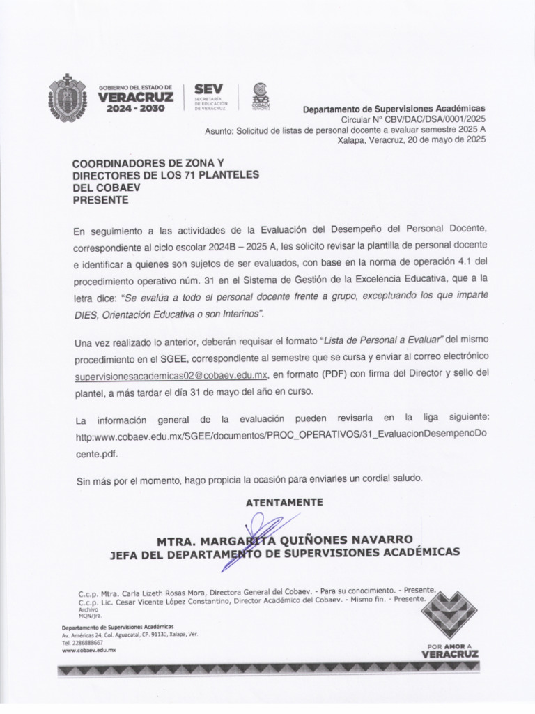 Circular No. 0001 | PDF