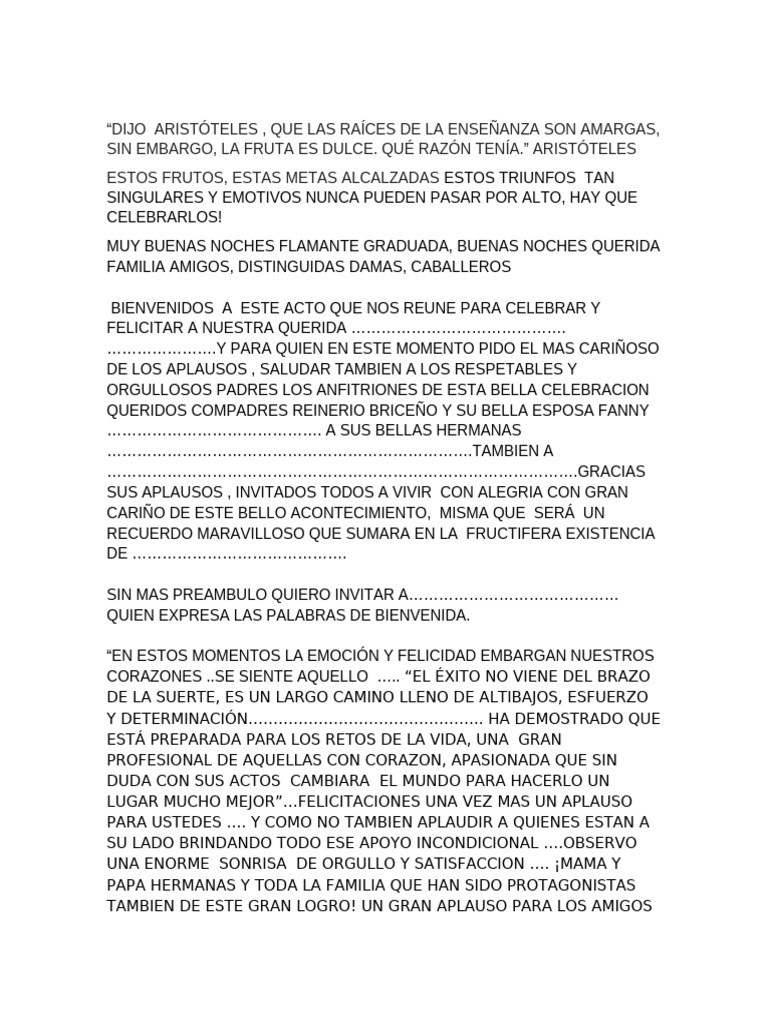 Programa Graduacion en Proceso | PDF