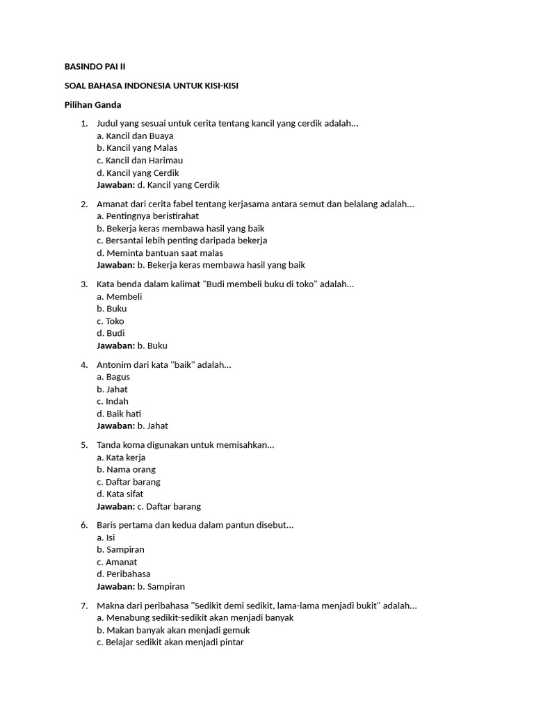 Basindo Pai Ii | PDF