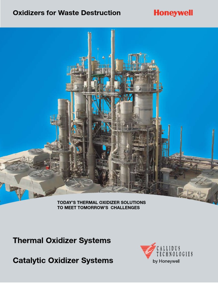 Callidus-Honeywell Thermal Brochure 13 | PDF | Incineration | Exhaust Gas