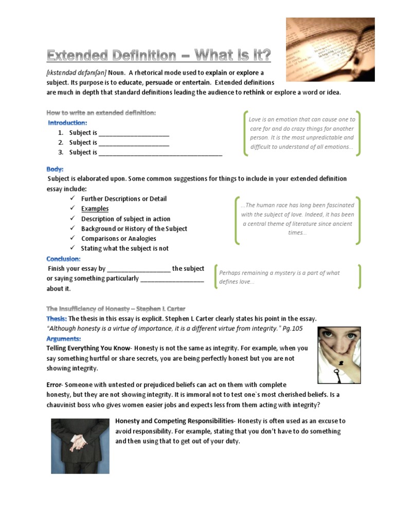 Worksheet | PDF | Integrity | Definition