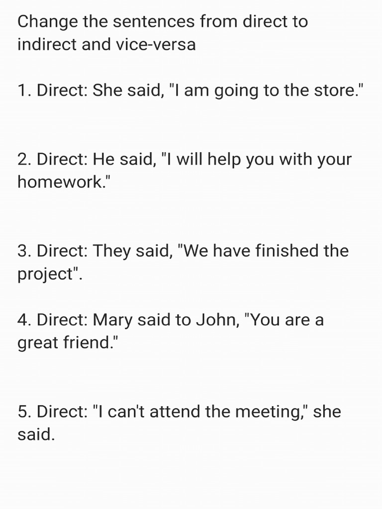 Direct Indirect | PDF