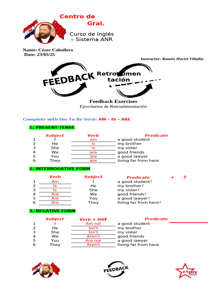 Retroalimentación 2 - ANR | PDF | English Language | Linguistics