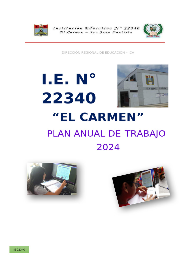 PAT ACTUALIZADO - IE N°22340 - 2024 (Recuperado Automáticamente) | PDF ...