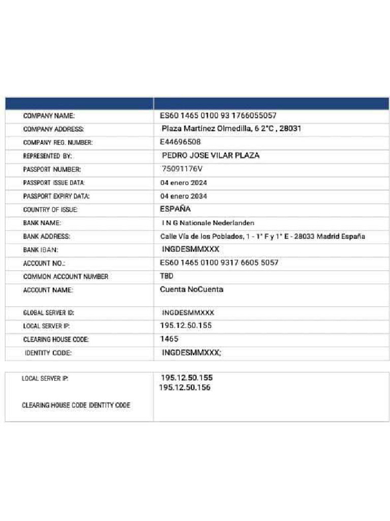 Cis Ing Bank Pedro | PDF