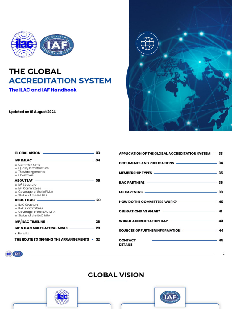 ILAC IAF Handbook - August 2024 2 | PDF | Metrology