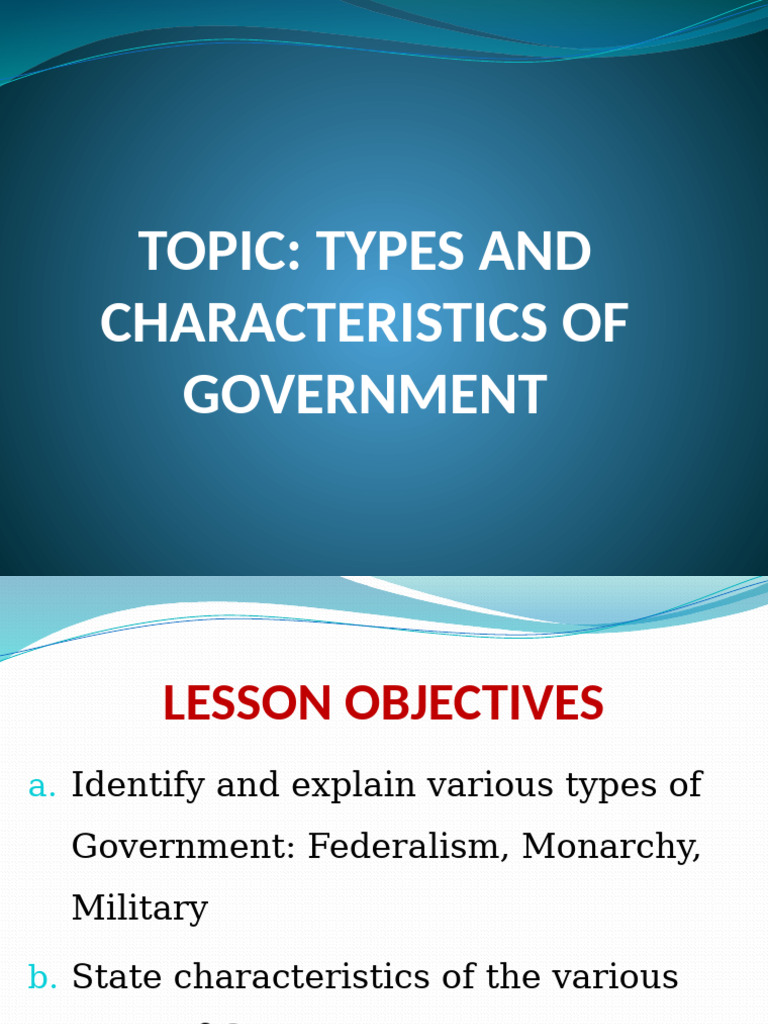 Government Lesson Notes Week 8 | PDF | Monarch | Monarchy