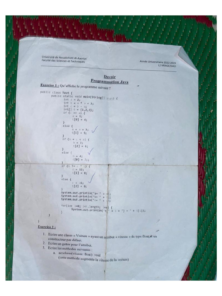 Devoir Java 22 23 | PDF