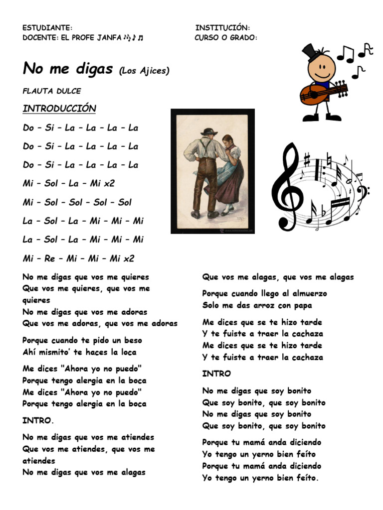 No Me Digas Ajices | PDF