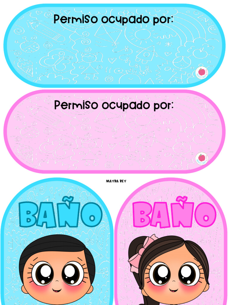 Permiso para Baño Starsitos. PreescoMAT | PDF