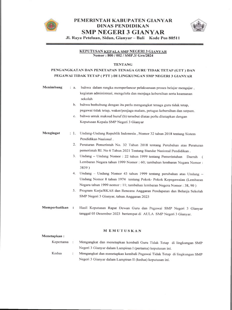 SK 2024 GTT PTT | PDF