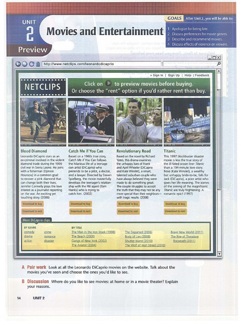 Imprimir Top Notch 2 Unit 02 Plus | PDF