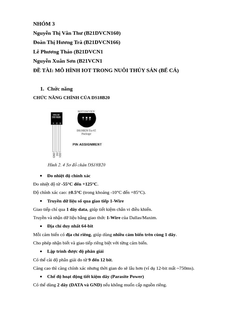 Nhóm 3 Iot | PDF