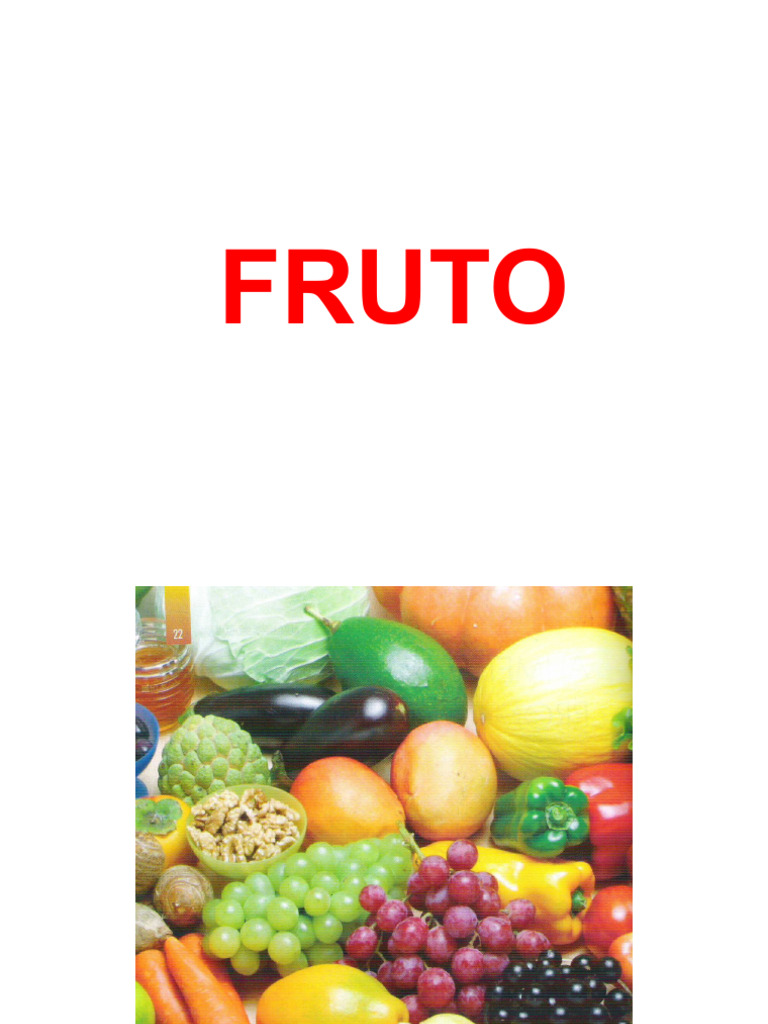 Tipos e Estruturas dos Frutos | PDF | Plantas | Fruta