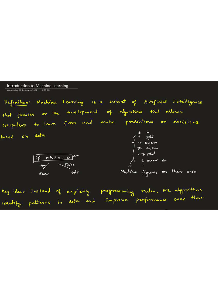 Introduction to Machine Learning | PDF