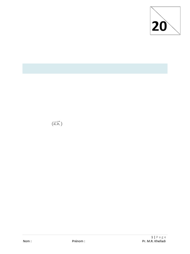 Examen CS + Corrigé 2021 | PDF