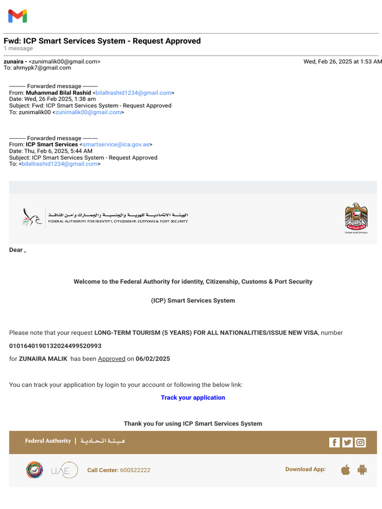 Gmail - FWD - ICP Smart Services System - Request Approved4 | PDF