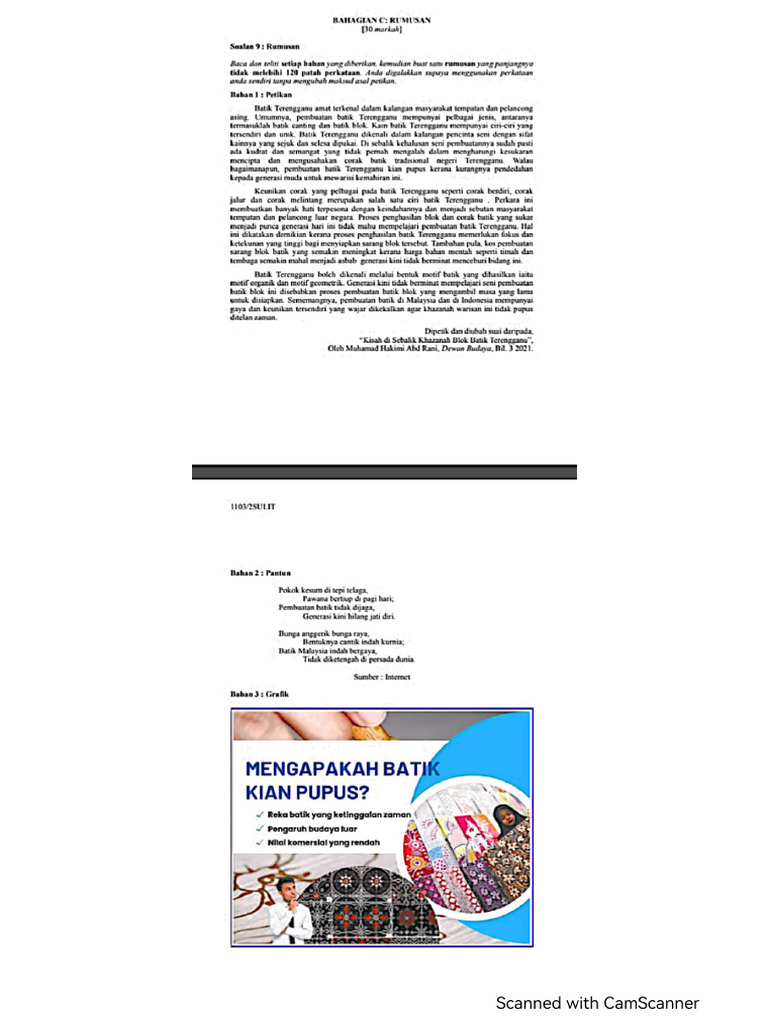 Rumusan Trial BM 2022 | PDF