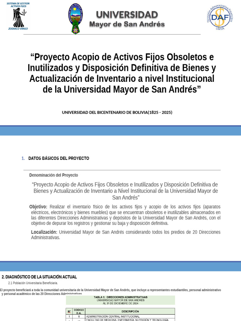 Presentación Proyecto INVE 1 | PDF | Contabilidad | Residuos