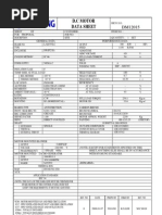 Induction Motor Datasheet Overview | PDF | Electric Motor | Machines
