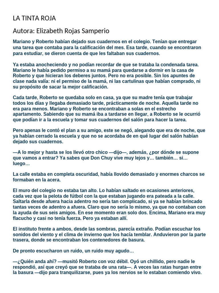 Actividades de Lectura | PDF