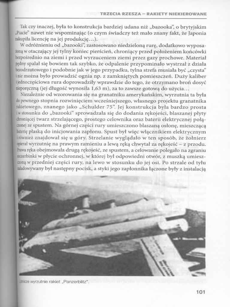 Zlib - Pub - Bron Rakietowa W Drugiej Wojnie Swiatowej 101 223 | PDF