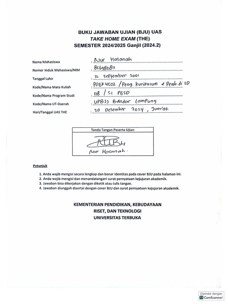 The Pdgk4502 - Nur Hasanah | PDF