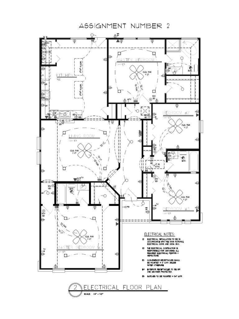 Assign 5 Reflexed Ceiling Plan | PDF