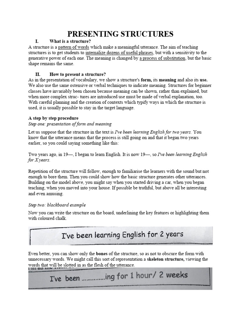 Teaching Language Structures Effectively | PDF | Vocabulary | Cognitive Science