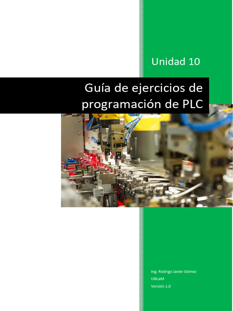 Guia de Ejercicios de Programacion de PLC V1 | PDF