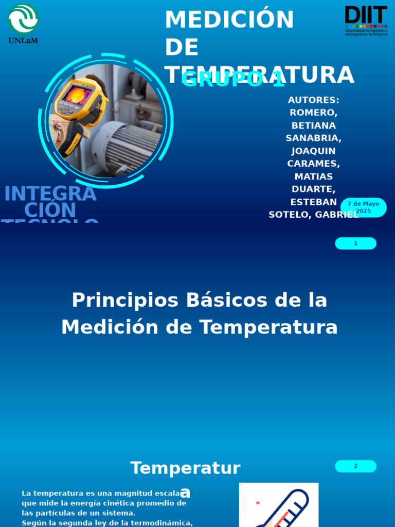 medida de temperatura (1) | PDF | Par termoeléctrico | Celsius