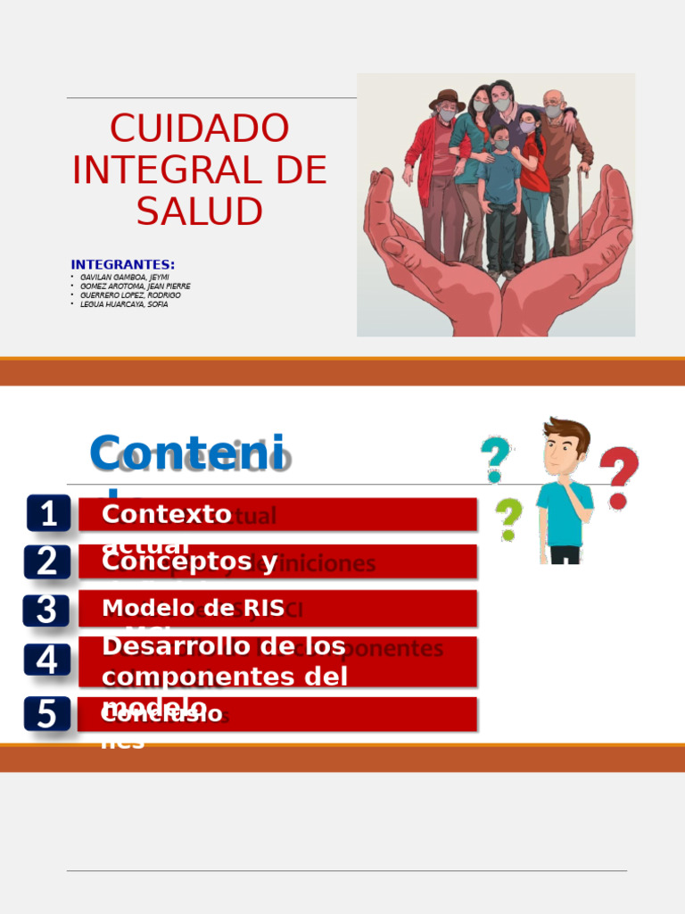 Cuidado Integral de Salud: Enfoque Actual | PDF | Cuidado de la salud ...