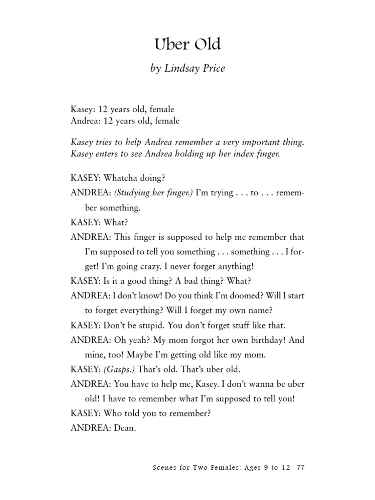 Uber Old Scene | PDF