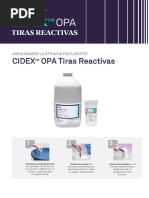 Ficha Técnica CIDEX OPA | PDF | Microbiología | Especialidades Medicas