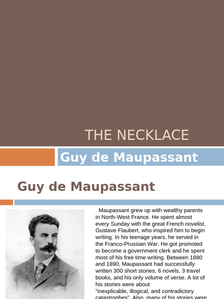 The Necklace Analysis | PDF
