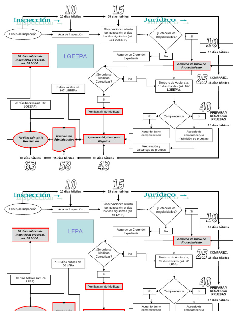 FLUJOGRAMAS PROCEDIMIENTO 2023 | PDF