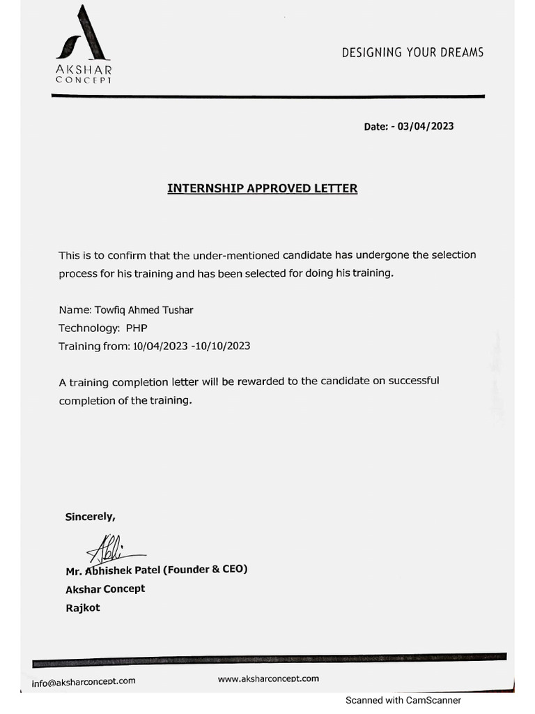 Flutter Internship | PDF