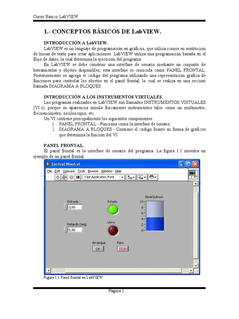 Curso Basico de LabVIEW | PDF | Tecnología
