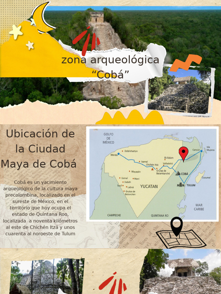 Zona Arqueológica de Cobá: Historia y Estructuras | PDF | Civilización ...
