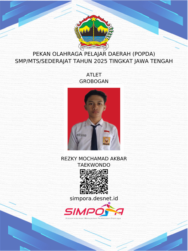 Id Card REZKY MOCHAMAD AKBAR | PDF
