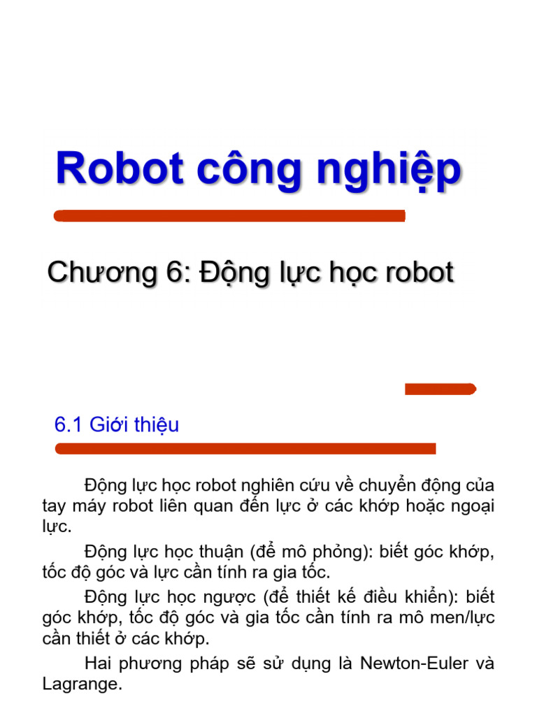 Chap 6 - Dong Luc Hoc | PDF