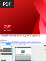 XYZware Pro e Instrusction | PDF | Printer (Computing) | Software