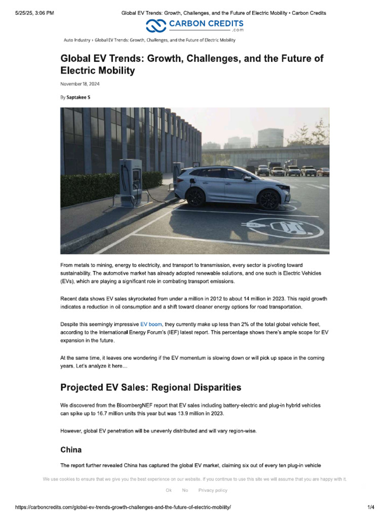 Global EV Trends-Growth - Challenges - and The Future of Electric ...