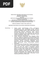 PM Komdigi Nomor 5 Tahun 2025 Tentang PSE Publik | PDF