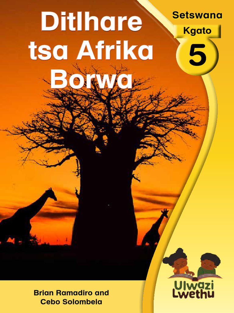 SETSWANA Trees of South Africa | PDF | Languages Of Africa