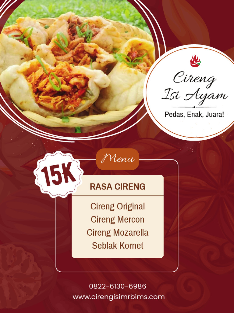 Cireng Isi Ayam A4 | PDF