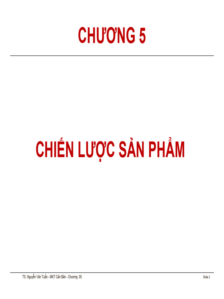 NVT Pom Ch5 Clsanpham | PDF