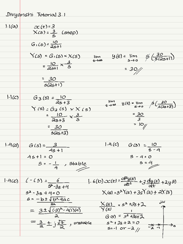 Tutorial 3 Part 1 | PDF